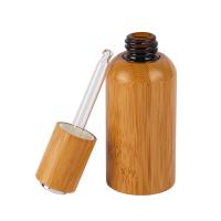 China 10ml 15ml 20ml 30ml 50ml 100ml Cosmetic Dropper Bottle All Inclusive Bamboo Essential Oil Dropper Bottle for sale