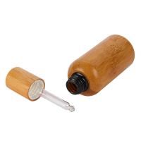 China 10ml 15ml 20ml 30ml 50ml 100ml Cosmetic Dropper Bottle All Inclusive Bamboo Essential Oil Dropper Bottle for sale
