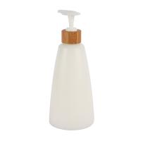 China Refillable Conical HDPE Cosmetic Lotion Bottle 200ml 250ml 300ml 500ml 7oz 8oz 10oz 16oz for sale