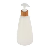 China Refillable Conical HDPE Cosmetic Lotion Bottle 200ml 250ml 300ml 500ml 7oz 8oz 10oz 16oz for sale