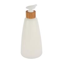 China Refillable Conical HDPE Cosmetic Lotion Bottle 200ml 250ml 300ml 500ml 7oz 8oz 10oz 16oz for sale