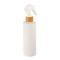 China 100ml 150ml 200ml Cosmetic Spray Bottle PET Natural Bamboo Trigger Spray Bottle For Perfume for sale