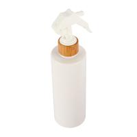 China 100ml 150ml 200ml Cosmetic Spray Bottle PET Natural Bamboo Trigger Spray Bottle For Perfume for sale