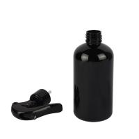 China Black PET Trigger Spray Bottle For Perfume Toner 100ml 150ml 200ml 250ml 300ml 500ml for sale