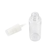 China White Striped Plastic 24/410 Face Cream Pump Bottle With A Cover Dispensing Pump Bottle for sale