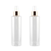 China Mirror Finish Cosmetic Spray Bottle 24/410 250ml Transparent PET Toner Sprayer Bottle for sale
