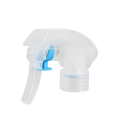 China Semi Transparent 24/410 28/410 Trigger Sprayer PP Cosmetic Packaging Trigger Sprayer for sale