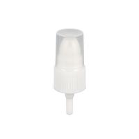 China White PP Plastic Screw Lotion Pump 20/410 Press Type Cream Dispenser Pump for sale