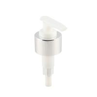 China 24/410 28/410 Mirror Finish Plastic Lotion Pump Dispenser Shampoo Travel Bottles Pump for sale