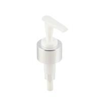 China 24/410 28/410 Mirror Finish Plastic Lotion Pump Dispenser Shampoo Travel Bottles Pump for sale