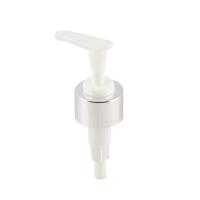 China 24/410 28/410 Mirror Finish Plastic Lotion Pump Dispenser Shampoo Travel Bottles Pump for sale