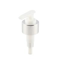 China 24/410 28/410 Mirror Finish Plastic Lotion Pump Dispenser Shampoo Travel Bottles Pump for sale