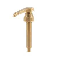China 28/400 38/400 Yellow Jam Plastic Dispenser Pump Oyster Sauce Dispenser Pump for sale