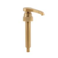 China 28/400 38/400 Yellow Jam Plastic Dispenser Pump Oyster Sauce Dispenser Pump for sale