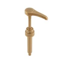 China 28/400 38/400 Yellow Jam Plastic Dispenser Pump Oyster Sauce Dispenser Pump for sale
