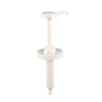 China White Food Grade PP Plastic Coffee Syrup Pump Dispenser Honey And Juice Pump Dispenser for sale