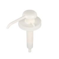China White Food Grade PP Plastic Coffee Syrup Pump Dispenser Honey And Juice Pump Dispenser for sale