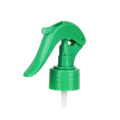 China 24/410 28/410 Green Plastic Mini Trigger Sprayer With Switches For Gardening, Laboratories for sale