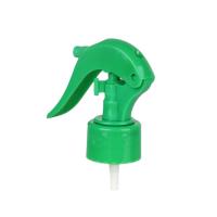 China 24/410 28/410 Green Plastic Mini Trigger Sprayer With Switches For Gardening, Laboratories for sale