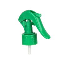 China 24/410 28/410 Green Plastic Mini Trigger Sprayer With Switches For Gardening, Laboratories for sale