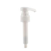 China 28/410 38/410 White Plastic Syrup Dispenser Pump For Salad Dressing And Jam for sale