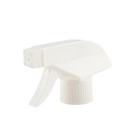 China 28/410 General Purpose Trigger Sprayer White Hand Triggered PP Plastic Cleaner Spray Head for sale