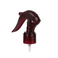 China Wine Red Plastic Mini Trigger Sprayer 28/410 For Gardening House Cleaning for sale