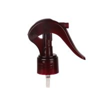 China Wine Red Plastic Mini Trigger Sprayer 28/410 For Gardening House Cleaning for sale