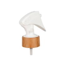 China 24/410 White Plastic Bamboo Perfume Atomizer Eco Friendly Toner Sprayer With A Switch for sale
