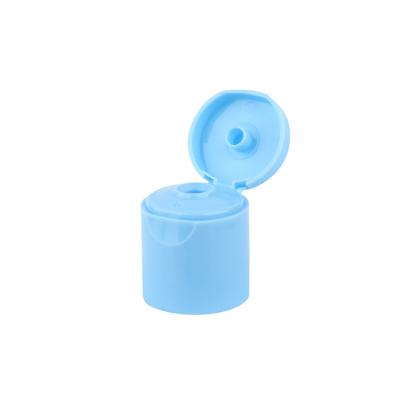 China 20/410 Matte Finish Plastic PP Flip Top Cap Lid For Shampoo Lotion Bottle Caps for sale