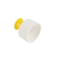 China White Yellow 24/410 Push Pull Cap For Plastic Cleanser Essence Bottle for sale