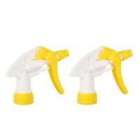 China 28/400 Yellow PP Plastic Trigger Sprayer For Flower Watering Disinfection and Cleaning for sale