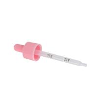 China Transparent Plastic Cosmetic Dropper 18/410 Rubber Tipped Graduated Plastic Pipette for sale