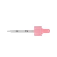 China Transparent Plastic Cosmetic Dropper 18/410 Rubber Tipped Graduated Plastic Pipette for sale