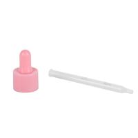 China Transparent Plastic Cosmetic Dropper 18/410 Rubber Tipped Graduated Plastic Pipette for sale