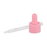 China Transparent Plastic Cosmetic Dropper 18/410 Rubber Tipped Graduated Plastic Pipette for sale