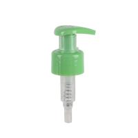 China 28/410 Green Lotion Pump Plastic Smooth Left Right Lock Cosmetic Lotion Pump for sale