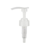 China White Transparent Smooth Plastic Liquid Dispenser Pump 28/410 Lotion Pump Dispenser for sale