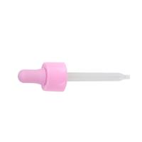 China 20/410 Nipple Shaped Plastic Cosmetic Dropper Closure Leak Proof Essential Oil Dropper for sale