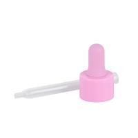 China 20/410 Nipple Shaped Plastic Cosmetic Dropper Closure Leak Proof Essential Oil Dropper for sale