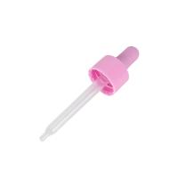 China 20/410 Nipple Shaped Plastic Cosmetic Dropper Closure Leak Proof Essential Oil Dropper for sale