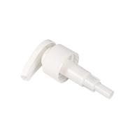 China PP White Press Hand Sanitizer Pump Dispenser 28/410 Plastic Disinfectant Pump for sale