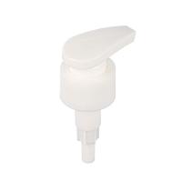 China PP White Press Hand Sanitizer Pump Dispenser 28/410 Plastic Disinfectant Pump for sale