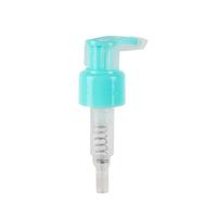 China Smooth Left Right Shampoo Clip Lock Lotion Pump 24/410 Plastic Soap Liquid Dispenser for sale