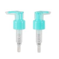 China Smooth Left Right Shampoo Clip Lock Lotion Pump 24/410 Plastic Soap Liquid Dispenser for sale