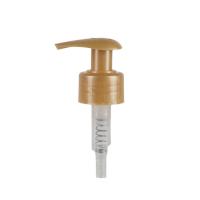 China Left Right Lock Soap Liquid Dispenser 24/410 Plastic Lotion Pump For Cosmetic Packaging for sale