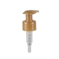 China Left Right Lock Soap Liquid Dispenser 24/410 Plastic Lotion Pump For Cosmetic Packaging for sale