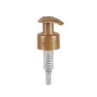 China Left Right Lock Soap Liquid Dispenser 24/410 Plastic Lotion Pump For Cosmetic Packaging for sale