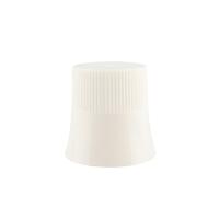 China PP Plastic Flared Mouth 28/410 Bottle Caps For Mouthwash Laundry Lotion Cosmetics for sale