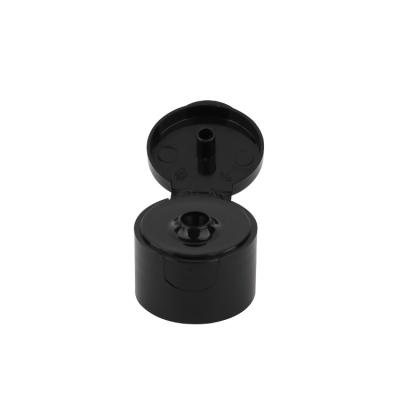 China Plastic 28/410 Butterfly Flip Top Closures Sealed Leak Proof For Cosmetic Packaging for sale